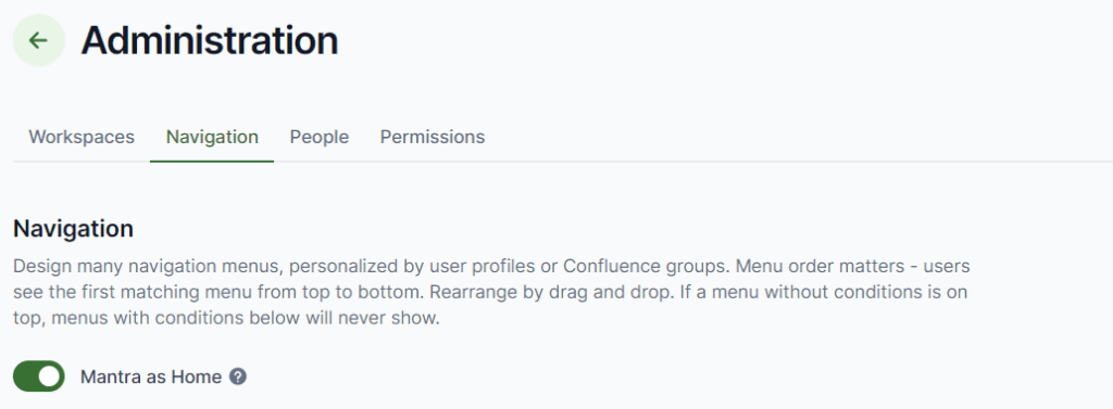 Customize your Confluence Navigation menu | appanvil