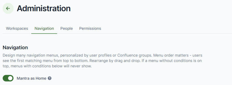 Customize your Confluence Navigation menu | appanvil
