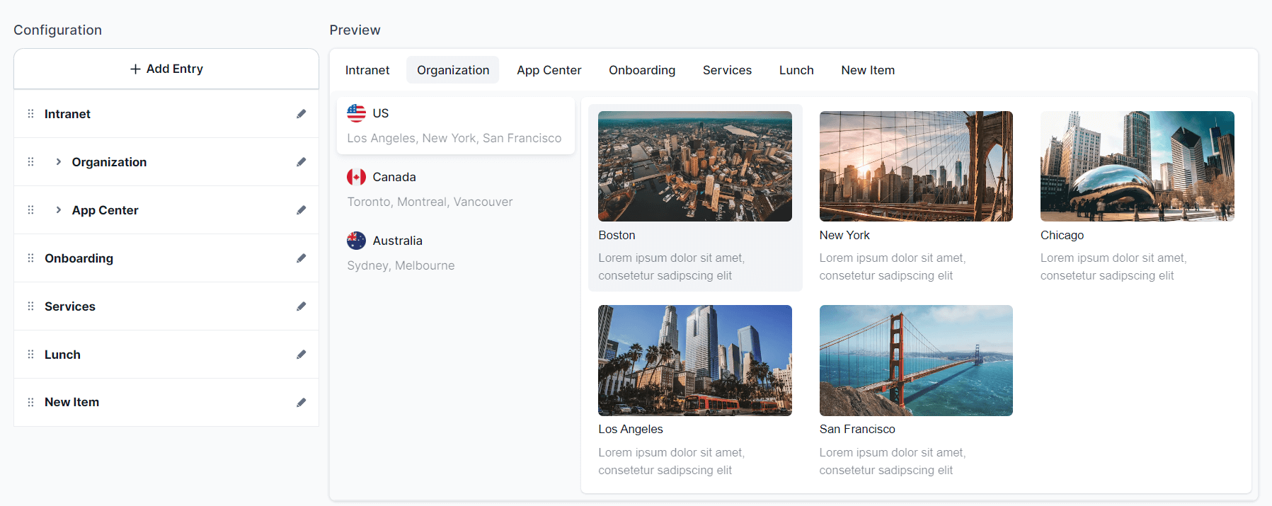 Customize your Confluence Navigation menu | appanvil