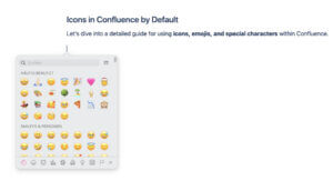 The Power of Icons in Confluence | appanvil