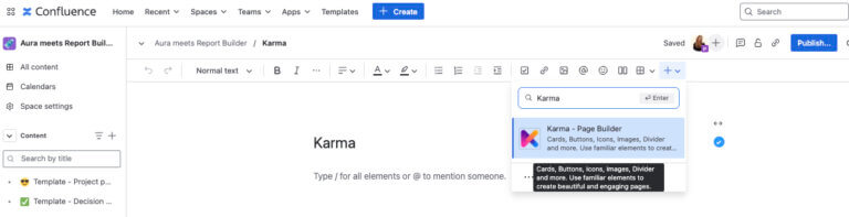 How to Create Stunning Project Status Reports in Confluence | appanvil